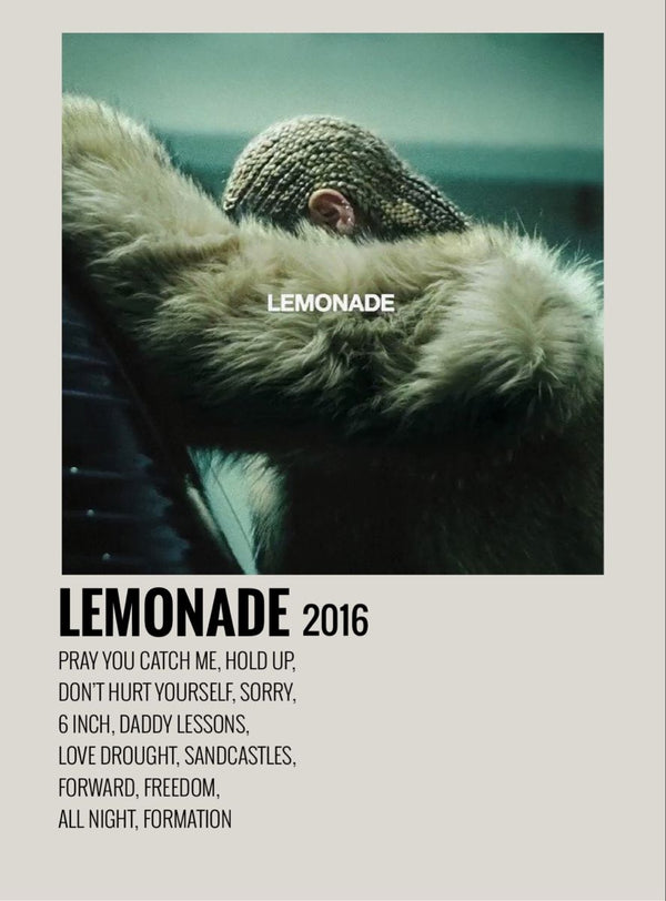 Beyonce Lemonade Album Cover Poster – Aesthetic Wall Decor