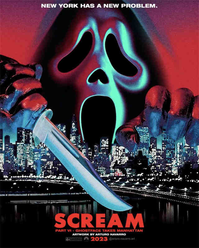 Scream New York Has A New Problem Movie Poster – Aesthetic Wall Decor