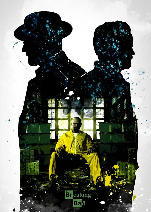 Breaking Bad Crime Show Poster – Aesthetic Wall Decor