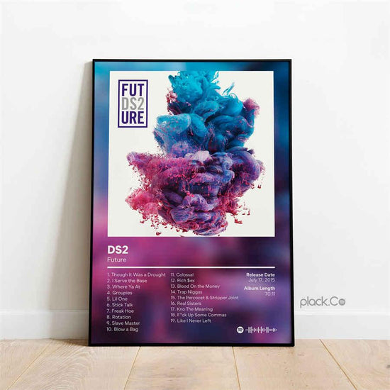 Future DS2 Album Cover Wall Art Poster – Aesthetic Wall Decor