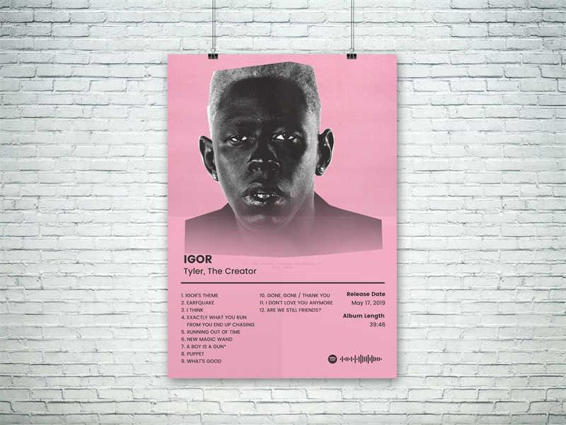 Tyler The Creator Igor Album Poster – Aesthetic Wall Decor